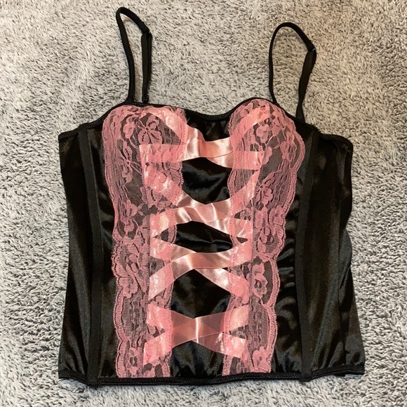 Native Intimates | Intimates & Sleepwear | Black And Pink Lace And ...